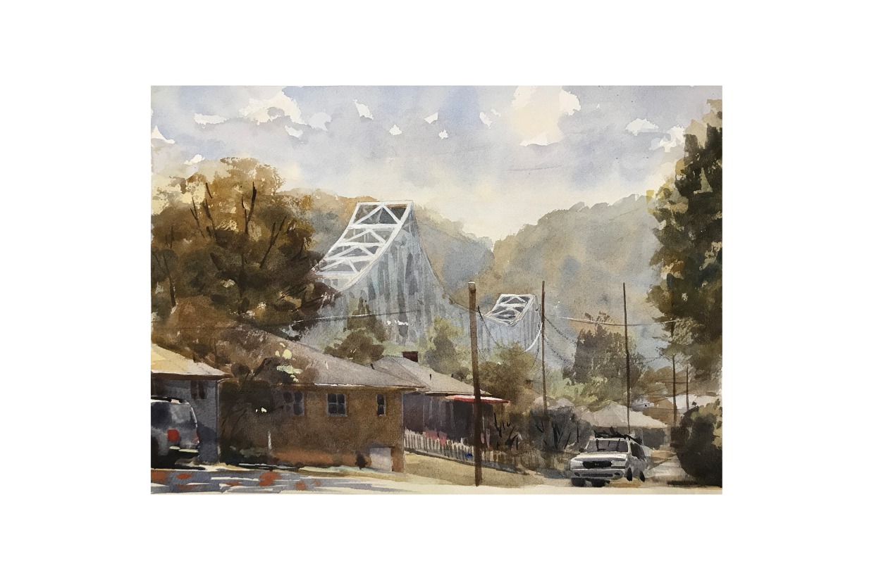 Commissioned Watercolor Painting by Jared Cullum | Fall for the Arts ...