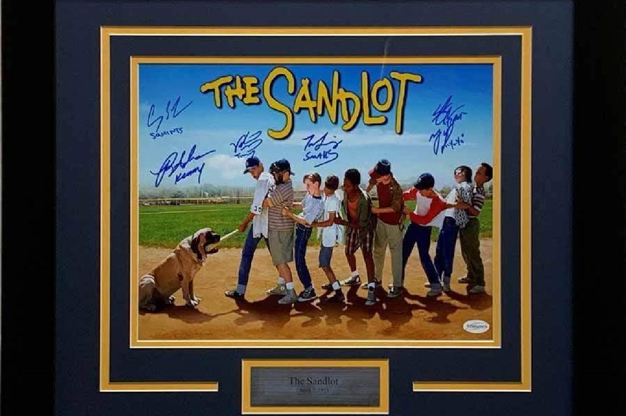 Autographed “The Sandlot” Movie Poster | WCL Virtual Auction | Whole ...