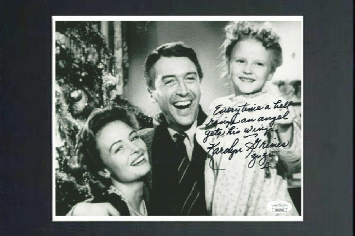 Karolyn Grimes (ZUZU from It’s a Wonderful Life) Autographed Framed ... Karolyn Grimes (ZUZU from It’s a Wonderful Life) Autographed Framed ...