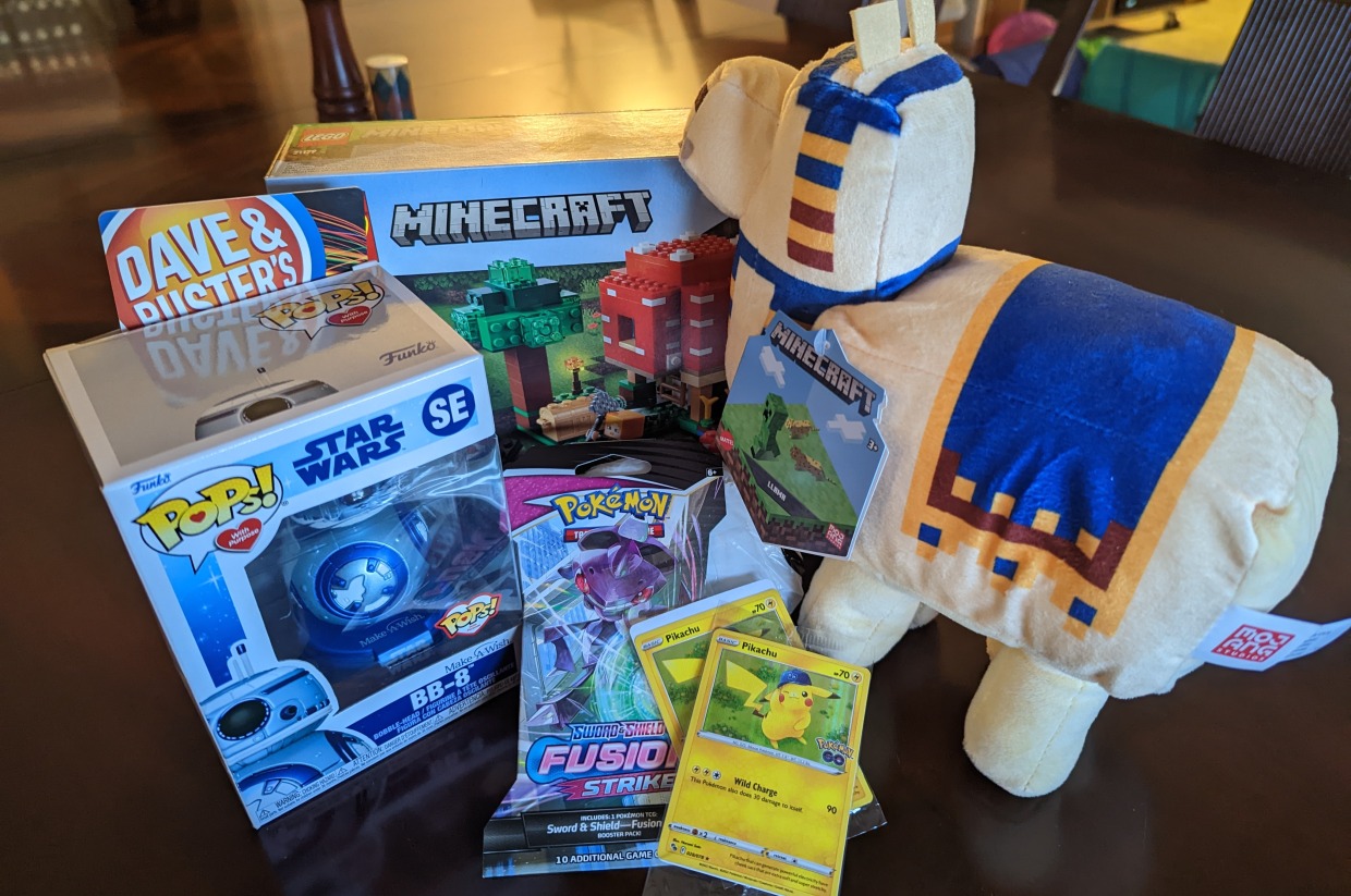 Dave & Busters and Toys Galore | Chanukah Auction | Beth Samuel Jewish ...