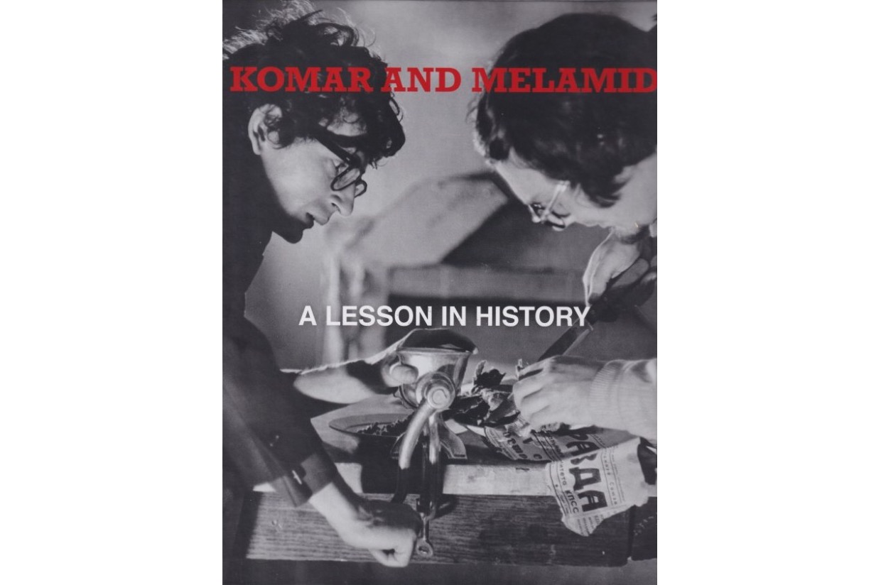 Tulovsky, Julia (ed.). “Komar & Melamid. A Lesson in History.” Signed ...