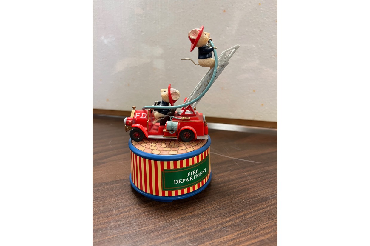 Fire Department Music Box | Brad's Benefit Silent Auction | Brad's ...