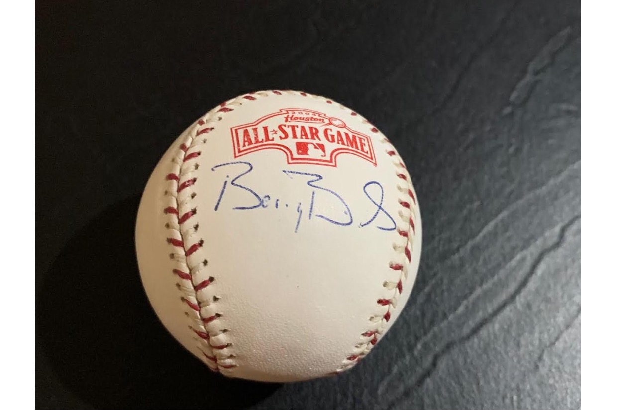 Barry Bonds Autographed Baseball | VASH Memorabilia Auction | VASH ...