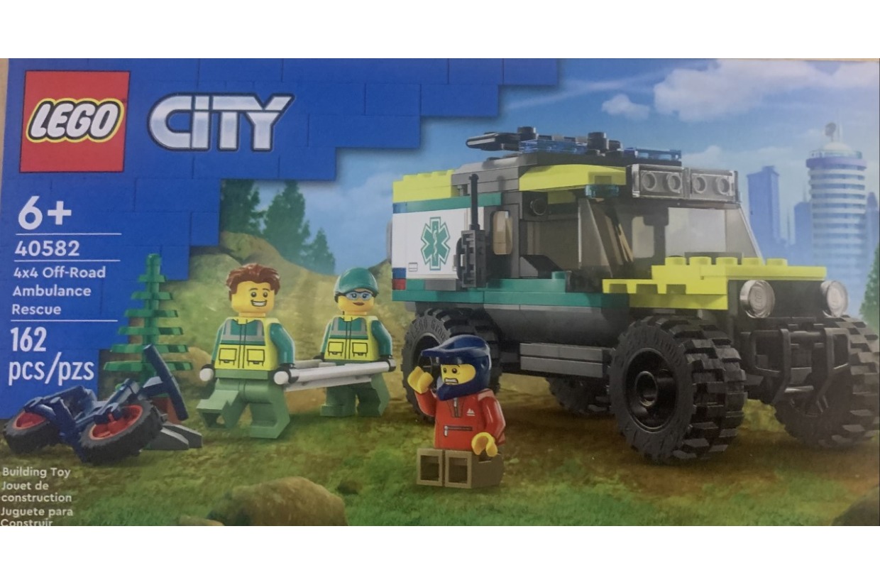 Lego: Off-road Ambulance Rescue | TBE 2023 Purim Silent Auction ...