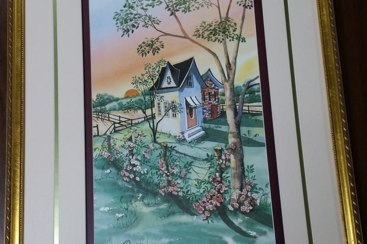 Lisa Geiman Framed Art | Fall Harvest Dinner Auction | Stonewall ...